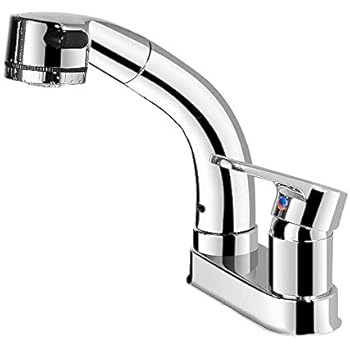 Amazon | KVK シングルレバー式混合栓 【KM8004GS】 | 洗面水栓