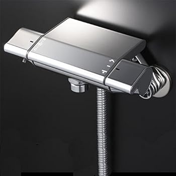 Amazon | KVK サーモスタット式シャワー混合水栓 KF850 | 浴室水栓