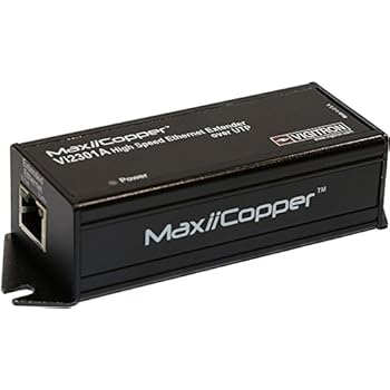 Amazon | ハイテクインター MaxiiCopper Vi2301A PoE(+)延長モデム 172-VG-006 | ハイテクインター | モデム 通販