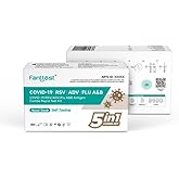 Fanttest 3-in-1 Combo RAT Test, Influenza Flu A/B and COVID-19 Rapid ...