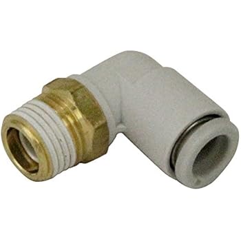 Amazon | SK11 ワンタッチ管継手 エルボユニオン 6mmホース用 R1/8 KQ2L06-01AS | DIY・工具・ガーデン