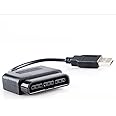 Amazon.co.jp: PULABO PS2コントローラーゲームコントローラーコンバーターからUSBアダプターへWindowsPC for PC |ゲームパッド用アダプタ 実用的 ...