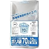 Amazon.co.jp： 【福助工業】 業務用 ポリ袋 （ゴミ袋・90L） LD35-90 透明 1ケース200枚入: ホーム＆キッチン