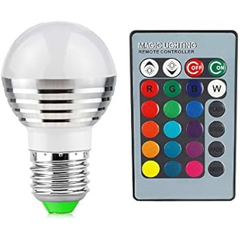 Amazon | ビーム電球 e26口金 PAR38形 RGB 調光 調色 led IP65 防水防塵 屋外屋内兼用 マルチカラー16色選択 ...