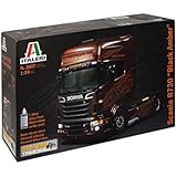 Amazon | イタレリ 1/24 スカニア S730 ハイライン 4×2 トラクターヘッド プラモデル IT3927 成型色 | プラモデル 通販