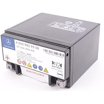 Amazon | W222 W212 後期 W463 サブバッテリー バックアップバッテリー/純正品 12AH 新品 000-982-9308 ...