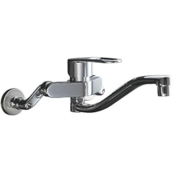 Amazon | KVK シングルレバー式混合栓 上向きパイプ付 KM5000TH | キッチン用水栓