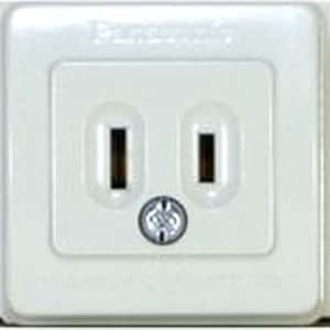 Amazon.co.jp: パナソニック(Panasonic) 露出コンセント WK1012W: DIY・工具・ガーデン