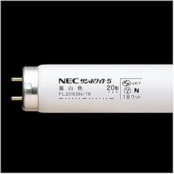 Amazon | NEC FL20SSN/18 | NECライティング | 直管蛍光灯 通販