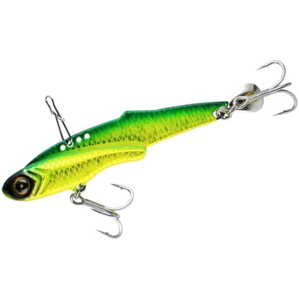 正規品／Hayabusa フィッシング ジャックアイ マキマキバイブ FS439 ケイムラブルーイワシ 60g HAYABUSA キャンプ