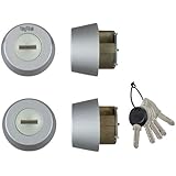 Amazon | LIXIL (リクシル) TOSTEM ドア錠セット (MIWA DNシリンダー) ブラック Z-1A3-DHYD | ドア用金物