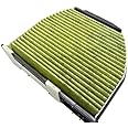 Amazon.co.jp: ベンツ W204 W218 R231 MANN製 高性能エアコンフィルター フレシャスプラス(3層フィルター ...