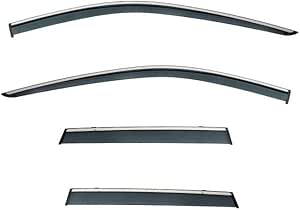 Amazon | MEKOMEKO 新型 トヨタ カローラクロス 専用 ドアバイザー サイドバイザー ウインドウ バイザー 雨よけ バイザー 換気 アクセサリー 外装カスタムパーツ PMMA ...