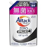 Amazon | 花王 アタックZERO 詰替 特大 810g | 花王(Kao) | 液体洗剤