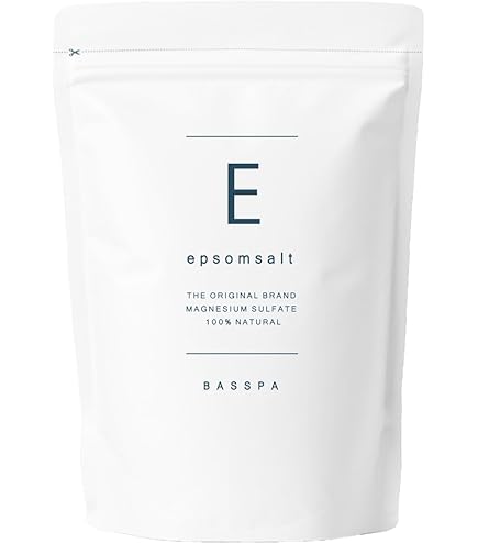 Amazon | エプソムソルト 5 kg - 5000 g - 100% 純粋なエプソムソルト