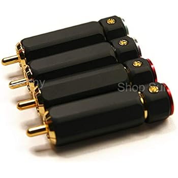 Amazon | MOGAMI 7553 RCA ペアプラグ (赤白 各1個) | | RCAケーブル