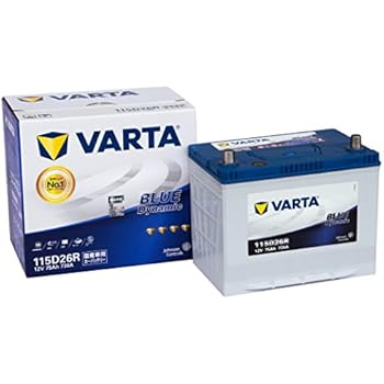 Amazon | VARTA(バルタ) Blue Dynamic 国産車バッテリー 115D26R | カーバッテリー | 車＆バイク