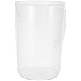 Amazon | Luxshiny 3000Ml 計量 ピッチャー- 大 プラスチック 計量 カップ 混合 ピッチャー 注ぐ カップ 計量 ジャグ 液体 ビーカー ハンドル と 注ぎ口 付き ...