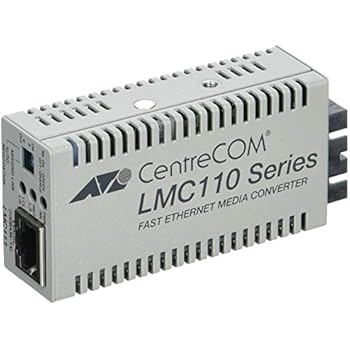 Amazon | アライドテレシス メディアコンバーター LMC102 CentreCOM 100M 2心 MMF/SMF 0011R | アライドテレシス | スイッチングハブ 通販