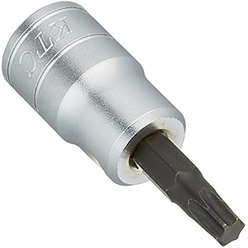 Amazon | KTC(ケーテーシー) 9.5mm (3/8インチ) ショートT型 トルクス ビットソケット T30 BT3T30S | ソケットビット