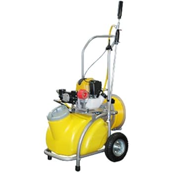 Amazon | 工進 エンジン式 噴霧器 ガーデンスプレーヤー MS-ERH25TH85 タンクキャリー 25L ホンダエンジン・2連ピストンポンプ搭載 ホース 8.5φ×20m | DIY ...
