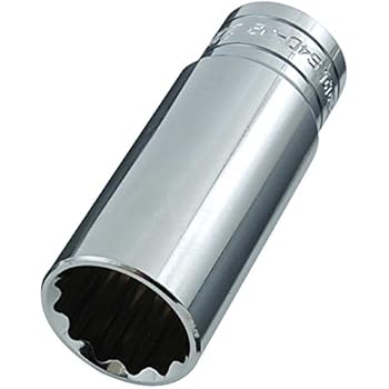 Amazon | SK11 十二角ディープソケット 差込角 12.7mm (1/2インチ) 22mm S4D-22 | DIY・工具・ガーデン