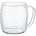 Amazon｜HARIO(ハリオ) 耐熱グラス バレル 620mL ビール グラス ジョッキ 食洗機 電子レンジ 使用可 耐熱ガラス 日本製 HGB-620-M｜タンブラーグラス オンライン通販