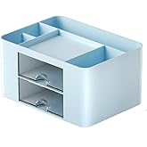 3PCS Desk Organiser Caddy, Stackable Office Drawer Organizers Plastic ...