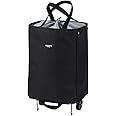 Amazon｜レップ(Rep) Cocoro(コ・コロ) ショッピングカート アベリー ハンディトートカート ブラック 30L 荷物フック付き 折り畳み式 ペットボトル収納 保冷 保温 エコ ...