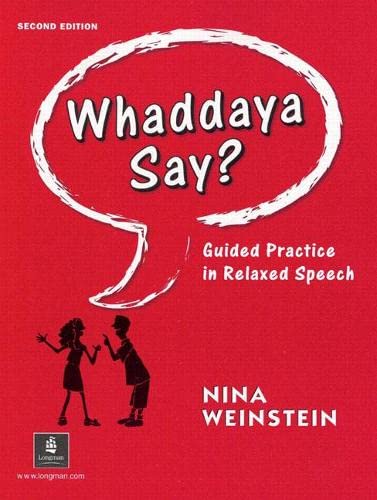 Amazon | WHADDAYA SAY? (2E) | Weinstein, Nina | Slang & Idioms