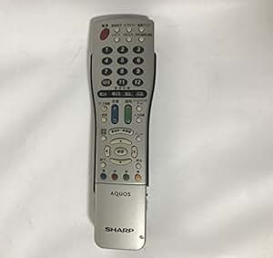 Amazon.co.jp： (SHARP)シャープ AQUOS テレビリモコン GA550WJSA: 家電・カメラ