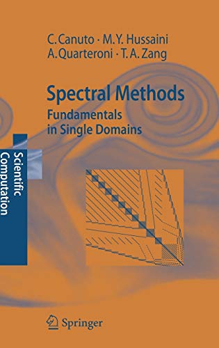 Amazon | Spectral Methods: Fundamentals in Single Domains (Scientific Computation) | Canuto ...