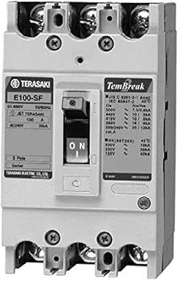 Amazon | 寺崎電気産業 ノーヒューズブレーカ E100-SF 3P 15A FC | 電設用部品・資材 | DIY・工具・ガーデン 通販