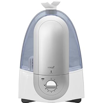 Amazon | ottostyle.jp 超音波加湿器 uruoi＋(うるおいプラス) クリア 【大容量5.5L/連続加湿最大(約)16時間】噴出角度360度 2つのノズル搭載 加湿機 卓上 ...