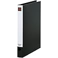 Amazon | キングジム レバーリングファイル Oタイプ 250枚収納 A4タテ 黒 6672-BK | O型リングファイル | 文房具・オフィス用品