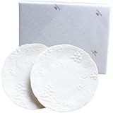 Amazon.co.jp: NARUMI(ナルミ) プレート 皿 セット ギフトギャラリー 17cm ホワイト 5柄セット かわいい レリーフ 敬老の日 プレゼント 電子レンジ温め 食洗機対応 ...