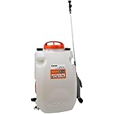 Amazon.co.jp: 工進(KOSHIN) 18V 2.0Ah 充電式 高圧 噴霧器 タンク 15L SLS-15H バッテリー・充電器付 ダイヤフラム ポンプ 背負い 消毒 防除 高木 ...