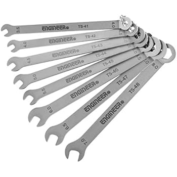 Amazon | ホーザン(HOZAN) 板スパナセット 薄型スパナ 5.5×7mm、8×10mm、12×14mmの3本組 板厚2.3mm W-76 | スパナセット