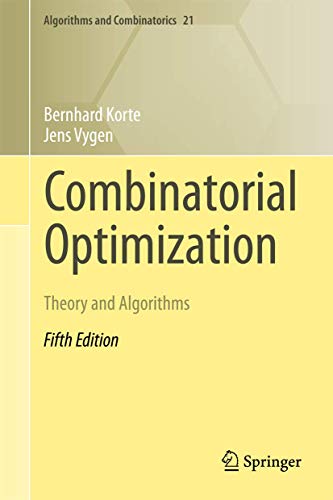 Amazon | Combinatorial Optimization: Theory and Algorithms (Algorithms and Combinatorics ...