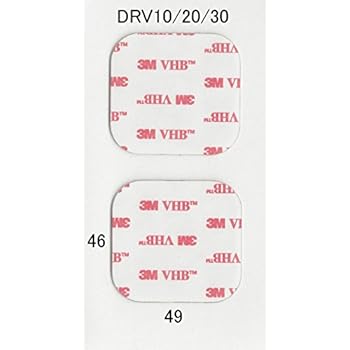 Amazon | コムテック ドライブレコーダー専用 両面テープ HDROP-12 | ドライブレコーダーアクセサリ | 車＆バイク