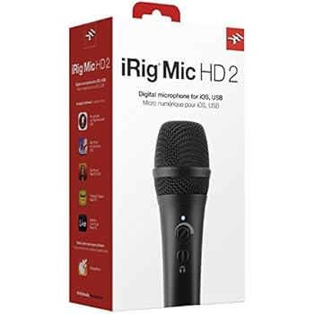 Amazon.co.jp： IK Multimedia iRig Mic HD 2 デジタル・コンデンサーマイク【国内正規品】: 楽器