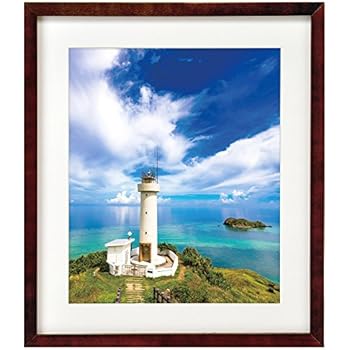 Amazon.co.jp： HAKUBA 額縁 MM-01 4切 木製 ブラウン FWMM01-BR4: カメラ