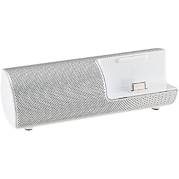 Amazon | SONY ウォークマン用ドックスピーカー 防水仕様 ホワイト RDP-NWR100/W | ソニー(SONY ...
