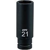 Amazon | 京都機械工具(KTC) 12.7mm (1/2インチ) インパクトレンチ ソケット (ディープ薄肉) BP4L-17T | ソケットレンチ