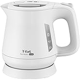 Amazon | ティファール 電気ケトル 1.0L 転倒お湯もれロック 「ジャスティン プラス ロック ホワイト」 KO4421JP | ティファール(T-fal) | 電気ケトル 通販