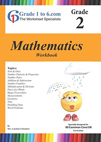 Amazon | Grade 2 Mathematics Workbook: Grade1to6 Books (Grade 1 to 6 ...