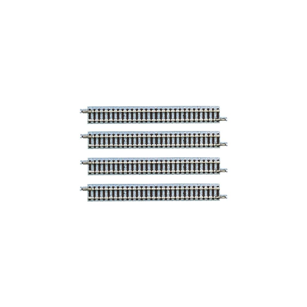 TOMIX Nゲージ ストレートレール S140 F 4本セット 1801 鉄道模型用品｜トミーテック(TOMYTEC)｜HOBBYFUN