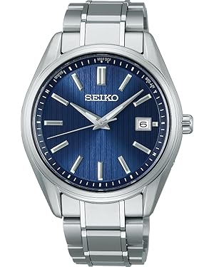 Amazon | [セイコーウオッチ] 腕時計 セイコー セレクション Sシリーズ チタンソーラー電波 SBTM339 メンズ シルバー ...