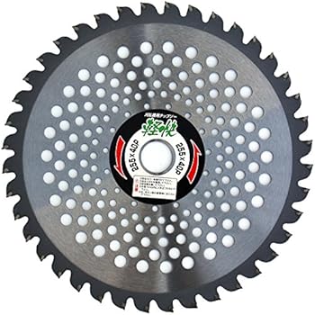 Amazon | アイウッド 刈払機用チップソー あぜ草№1 255×40P 10枚セット | 草刈機・刈払機パーツ・アクセサリ