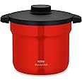 Amazon｜サーモス 真空保温調理器 シャトルシェフ 4.3L (4~6人用) アーバンレッド セラプロテクトコート KBJ-4502 UR｜保温調理鍋 オンライン通販